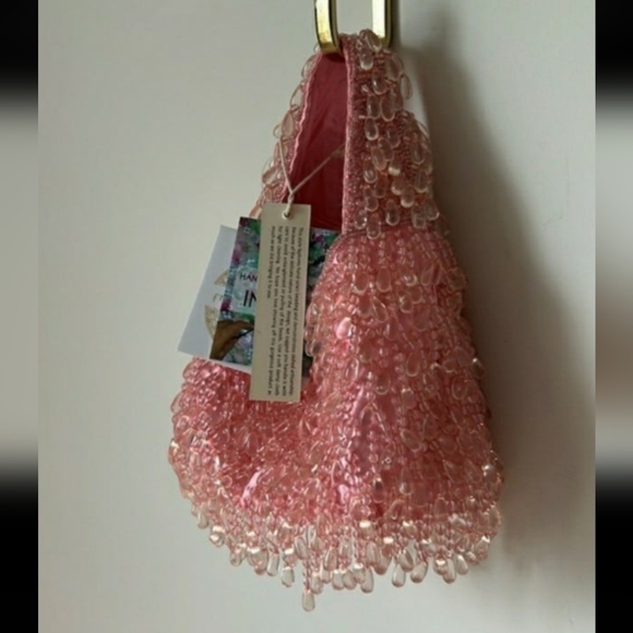 Bags | Rare Viral Beaded Purse | Poshmark